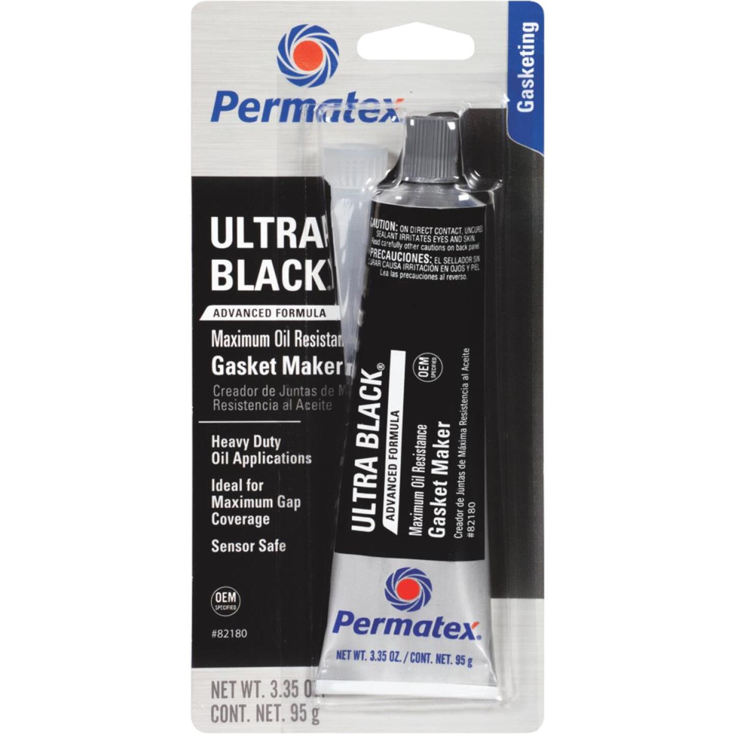 Permatex 3.35 Oz. Ultra Black Silicone Gasket Maker - Gamaliel, KY - B ...